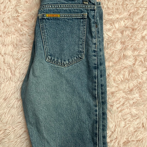 Edwin | Jeans | Edwin London Slim Japan Straight Legged Jeans Mom ...